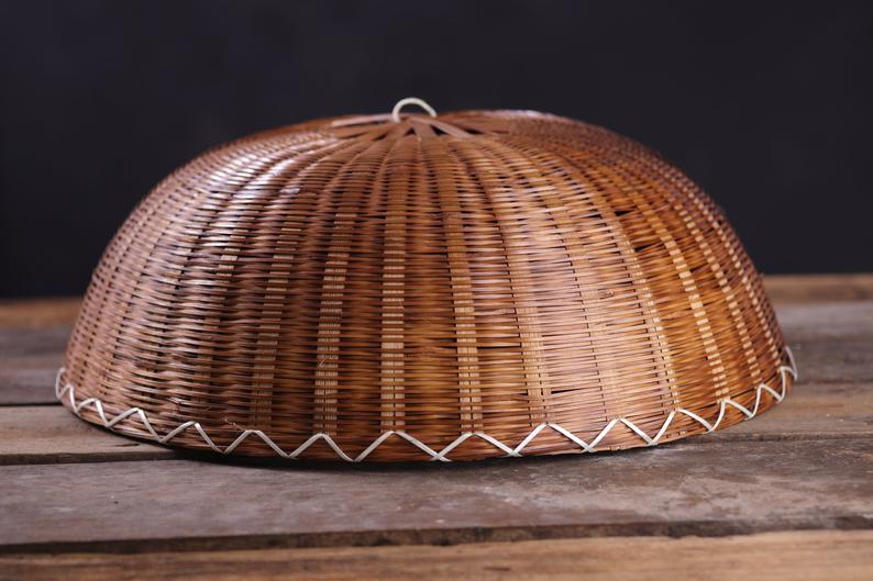 Bamboo Food Cover, Bamboo Basket , Basket | Thaiteak